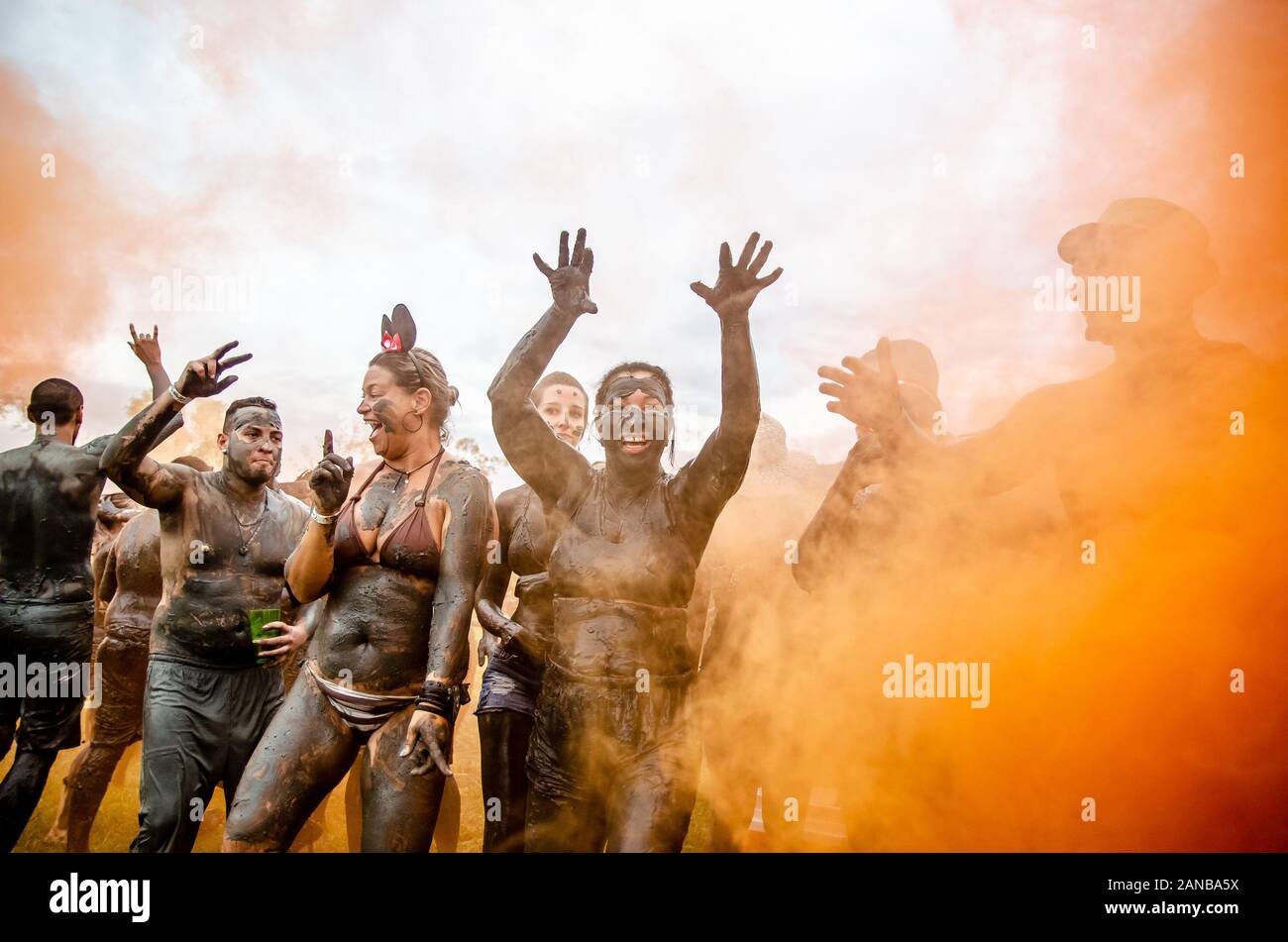 "Mud Block" is a carnival block where people have fun, fantasize and ...