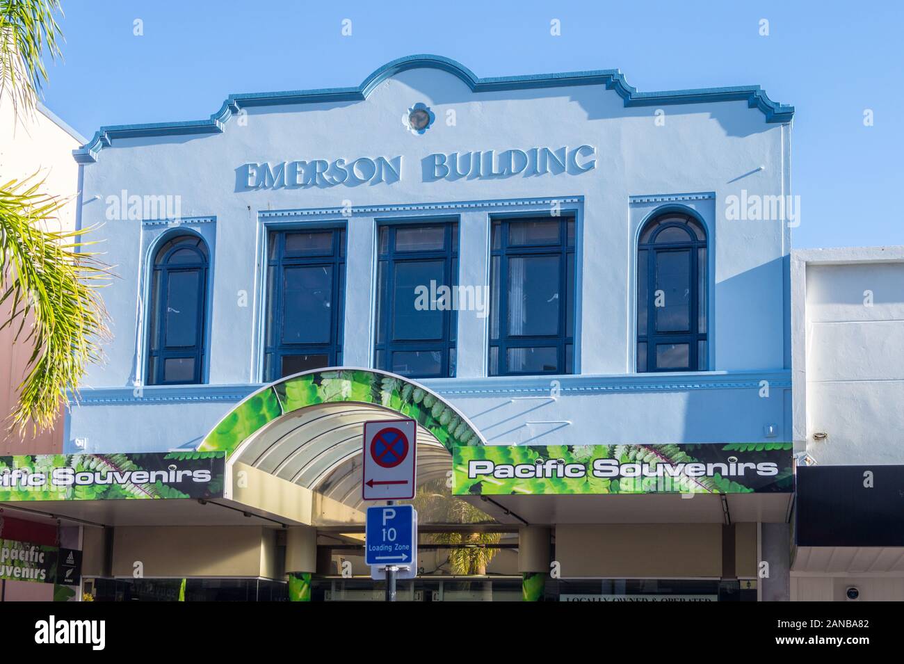 Art Deco Emerson building, Emerson Street, Napier, Hawke's Bay, North ...