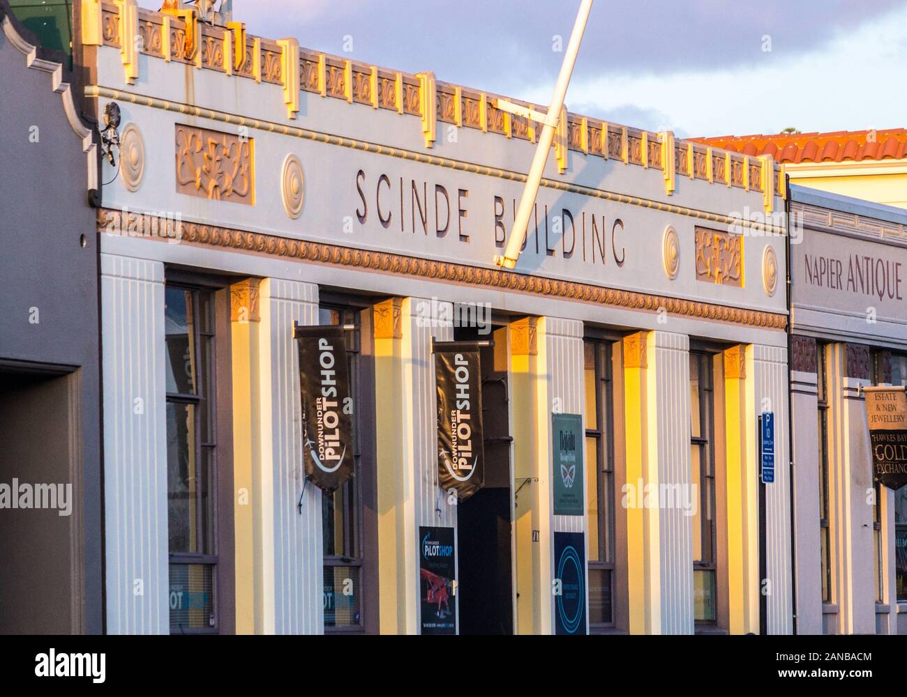 Art Deco Scinde building, former Scinde Lodge masonic hall, by Williams ...