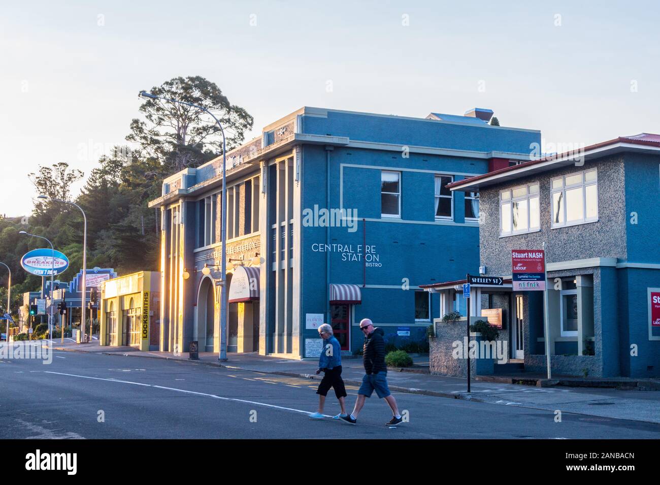 Former Central Fire Station, 1922 & 1932, by Louis Hay, Napier, Hawke's ...
