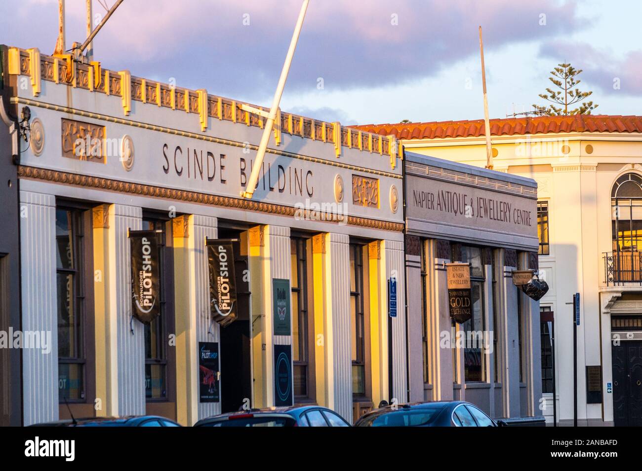 Art Deco Scinde building, former Scinde Lodge masonic hall, by Williams ...