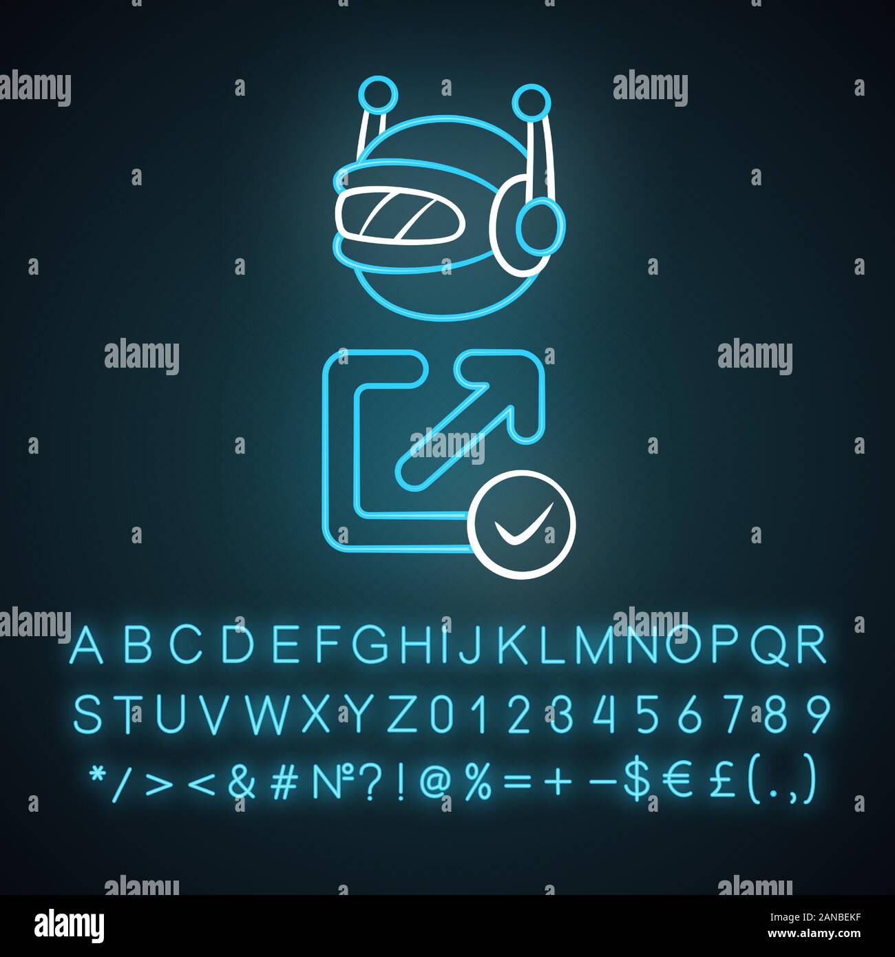 Bot alphabet Stock Vector Images - Alamy