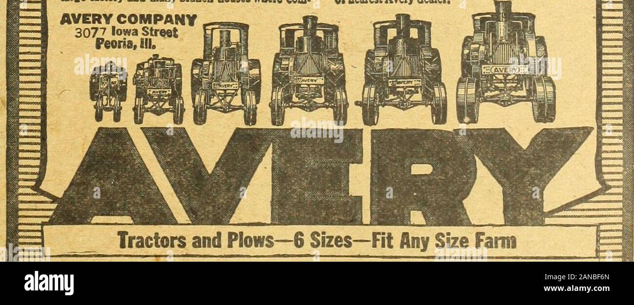 Avery tractor hi-res stock photography and images - Alamy