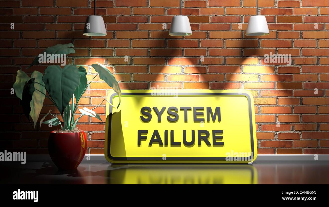 System failure hi-res stock photography and images - Alamy
