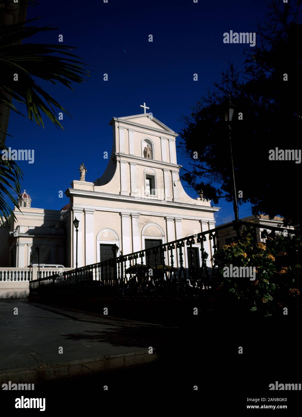San Juan Bautista Cathedral, Old San Juan, Puerto Rico, USA, Caribbean ...