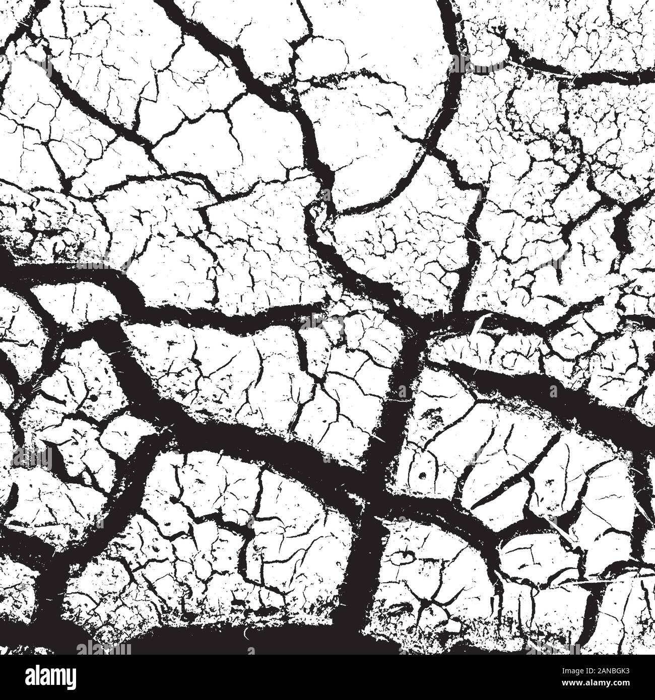 Cracked asphalt texture Stock Vector Images - Alamy