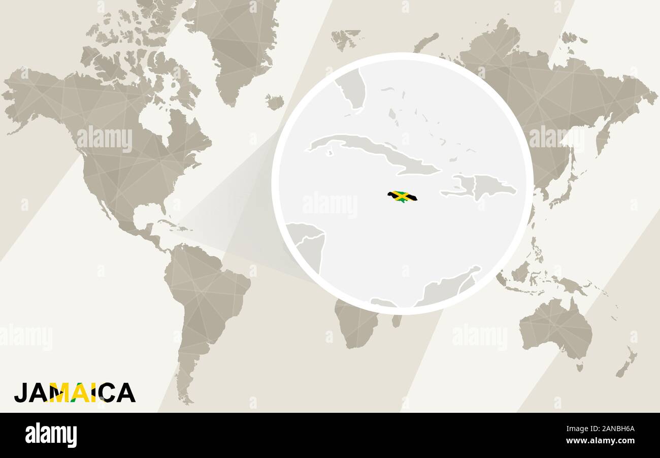 Location icon jamaica Stock Vector Images - Alamy