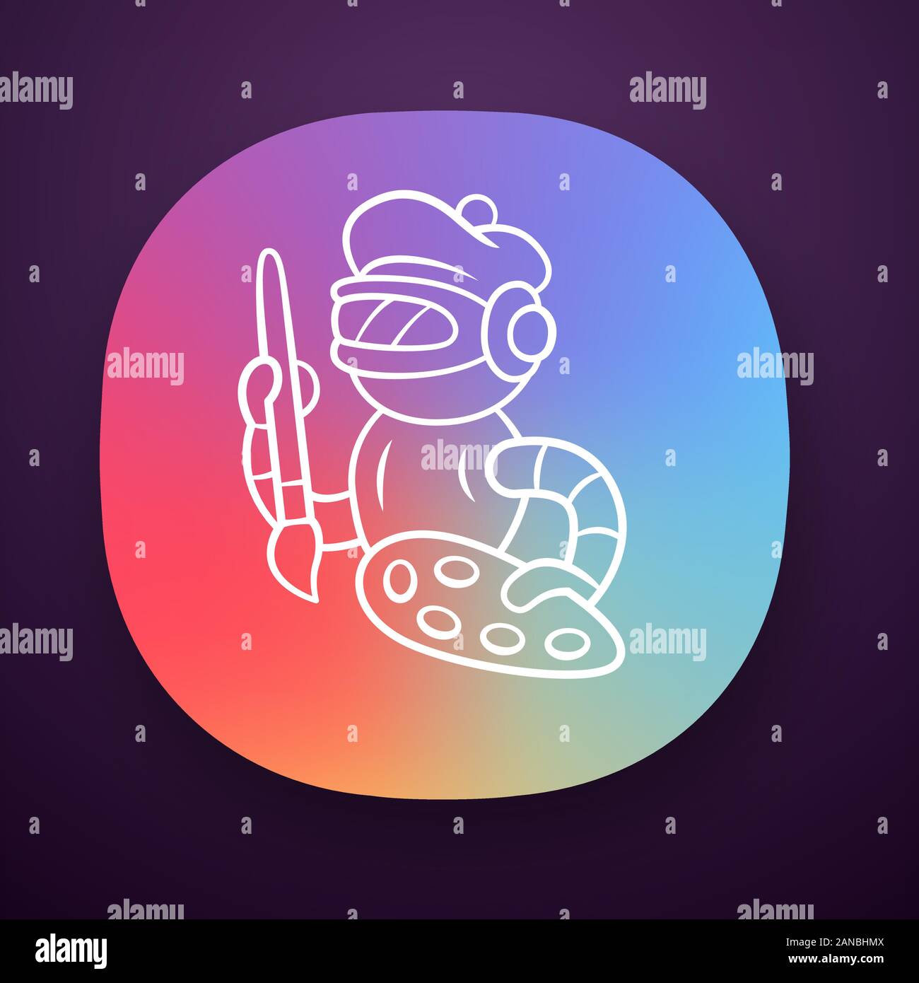 Art bot app icon hi-res stock photography and images - Alamy