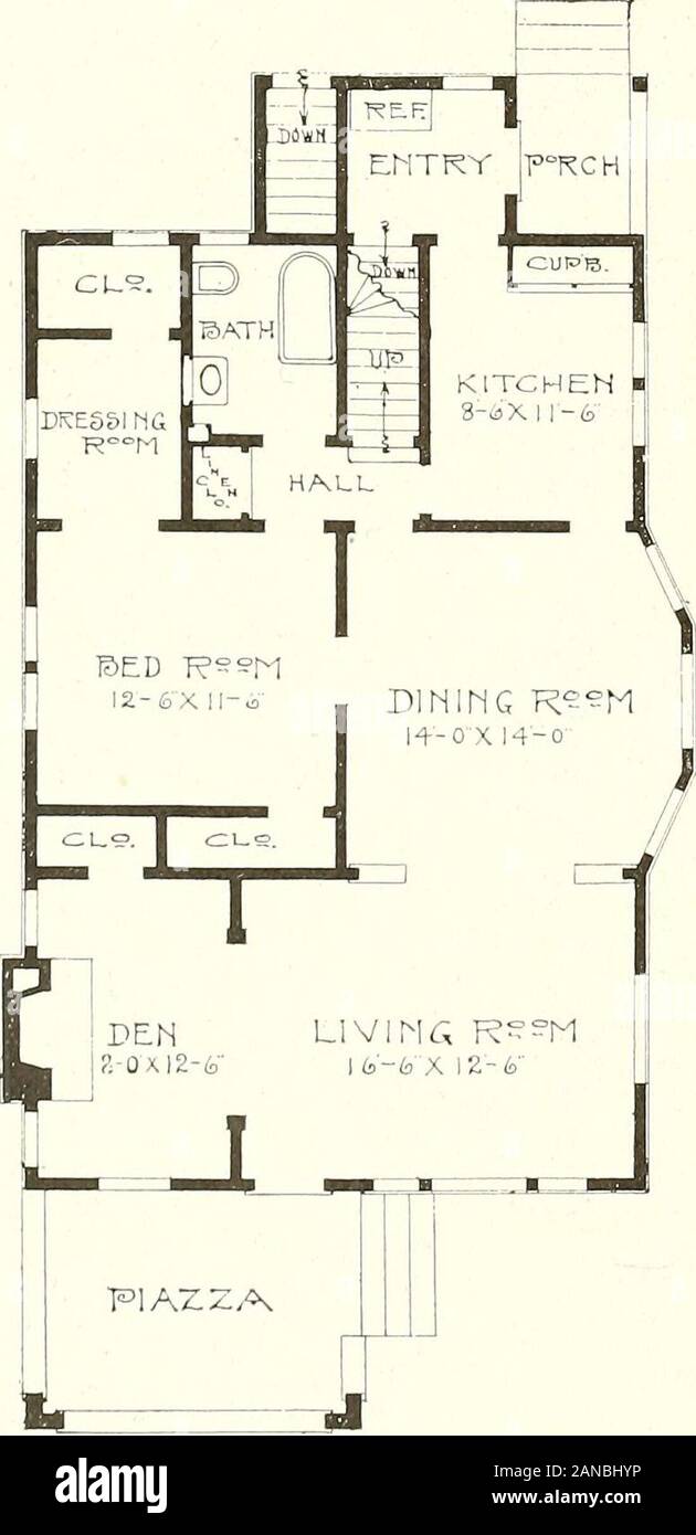 house plan with study room