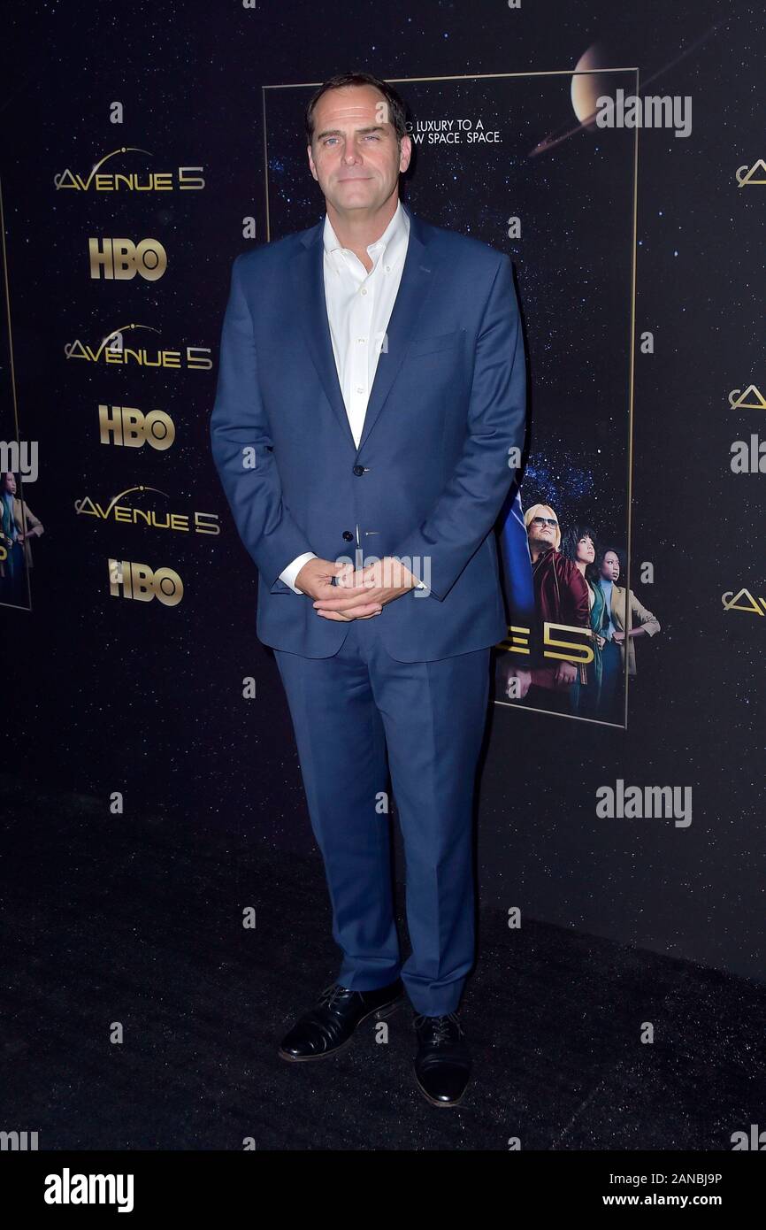 Los Angeles, USA. 14th Jan, 2020. Andy Buckley at the premiere of the ...