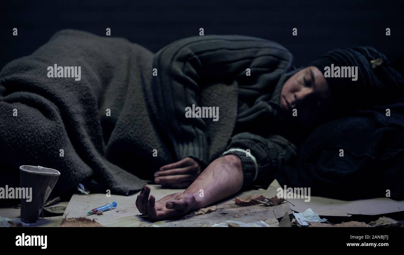 Alone street drug hi-res stock photography and images - Alamy