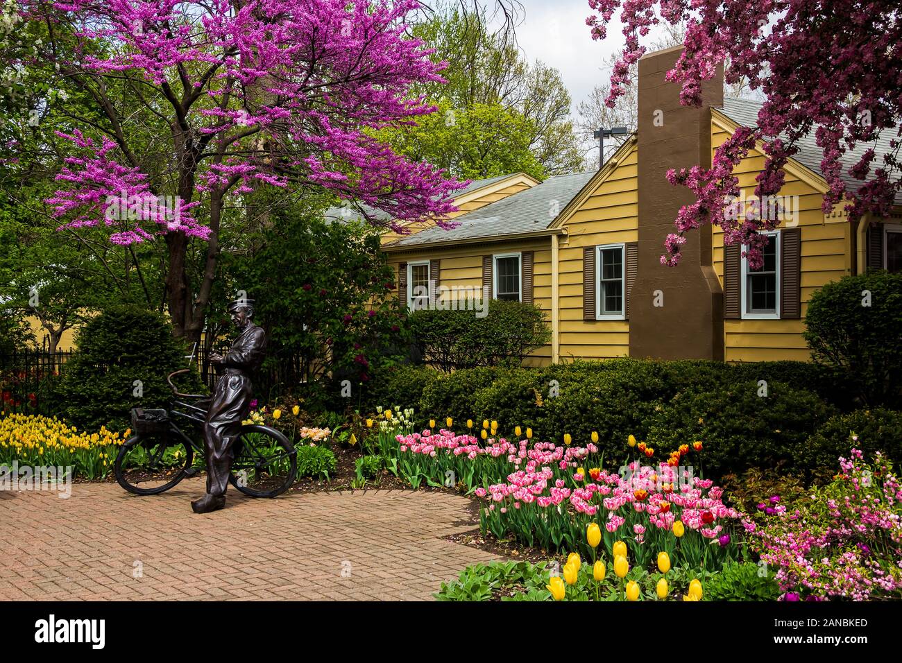 May 2, 2019, Pella, Iowa, USA. Tulip Time Festival Parade of Pella's ...