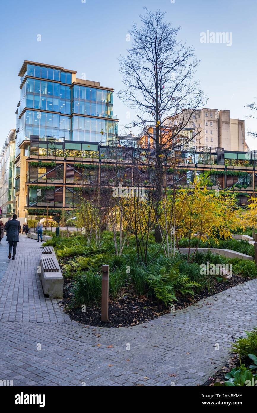 Manchester, United Kingdom - November 29, 2019: Street view of ...