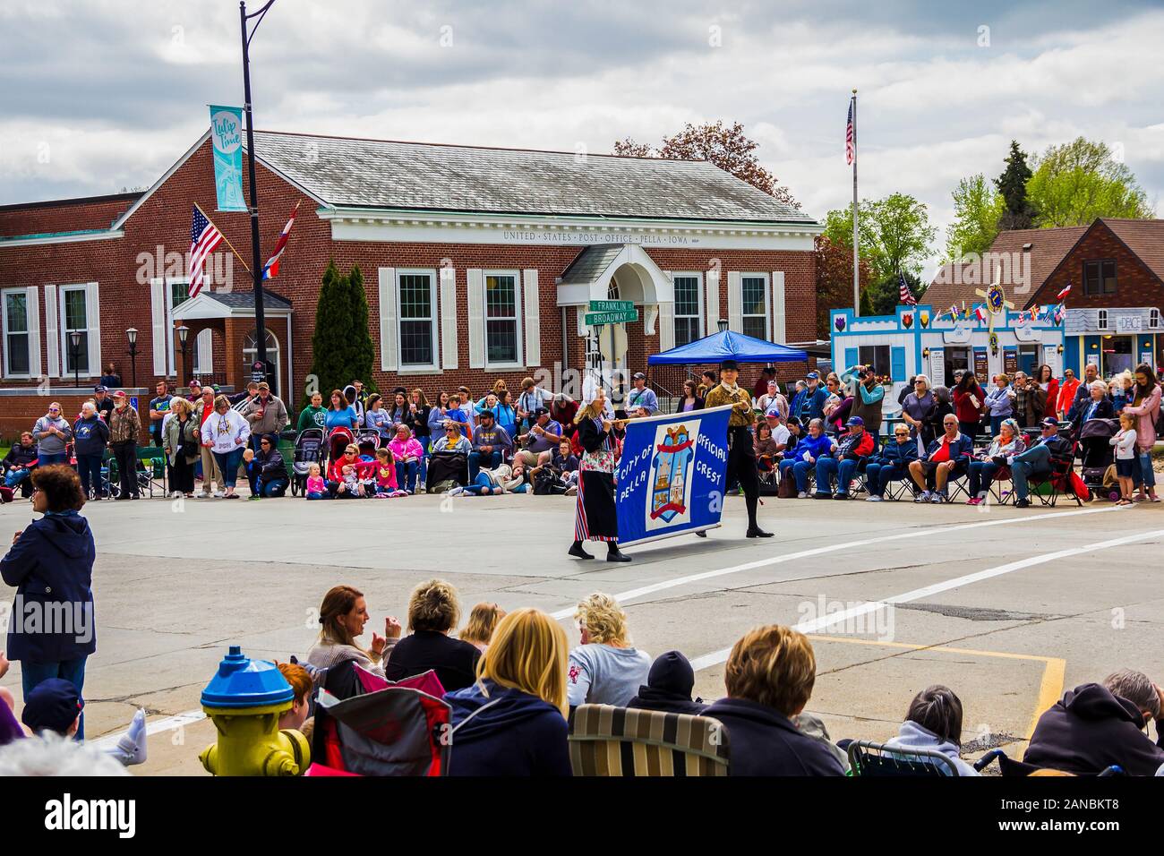 May 2, 2019, Pella, Iowa, USA. Tulip Time Festival Parade of Pella's ...