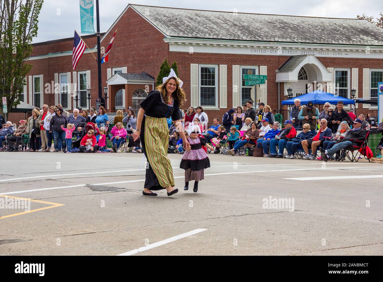 May 2, 2019, Pella, Iowa, USA. Tulip Time Festival Parade of Pella's ...
