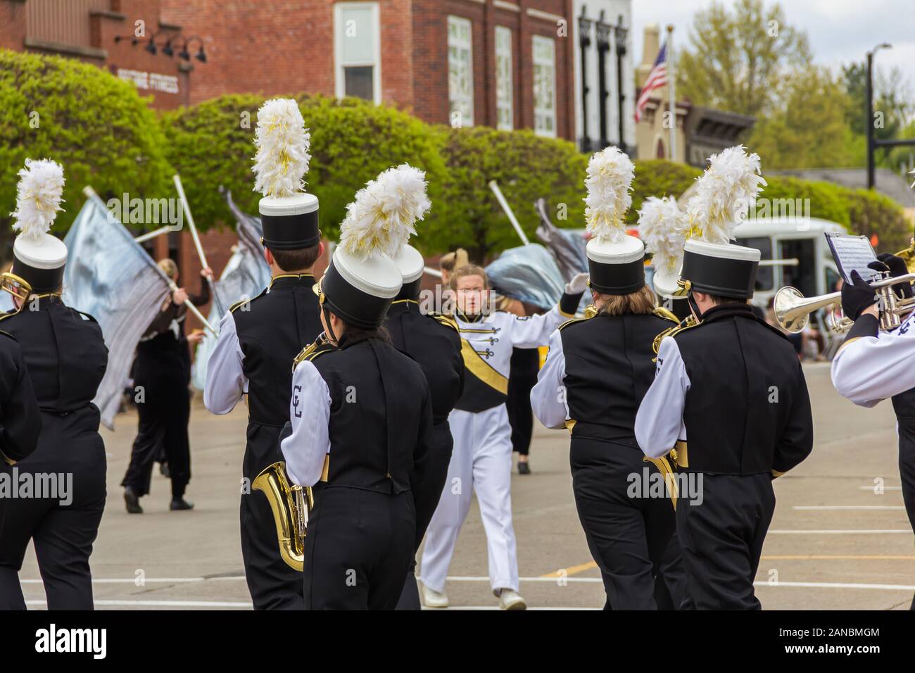 May 2, 2019, Pella, Iowa, USA. Tulip Time Festival Parade of Pella's ...