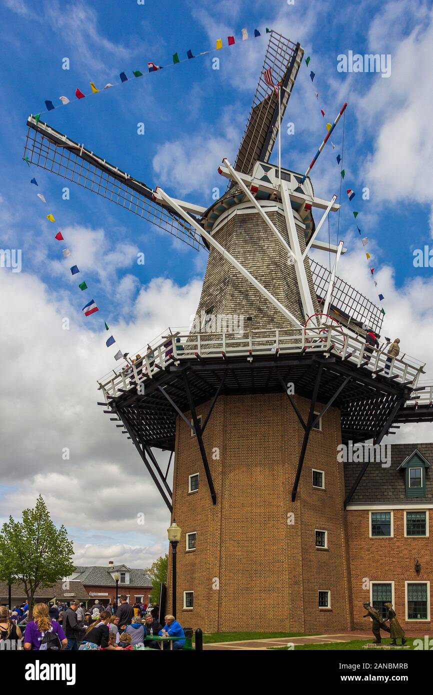 May 2, 2019, Pella, Iowa, USA. Tulip Time Festival Parade of Pella's ...