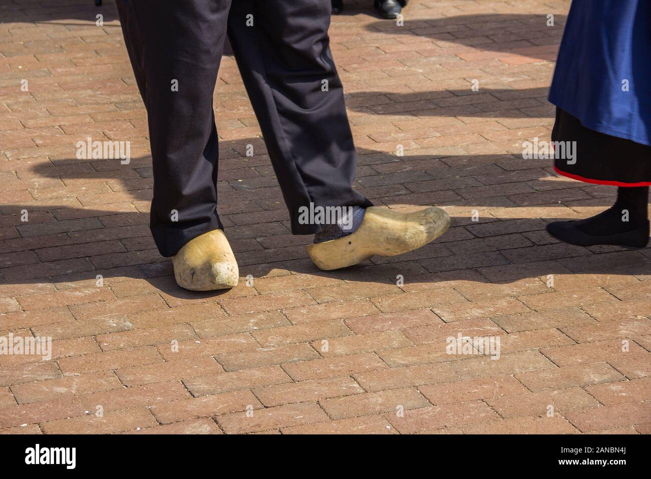 May 2, 2019, Pella, Iowa, USA. Folk dance in national dutch costume ...
