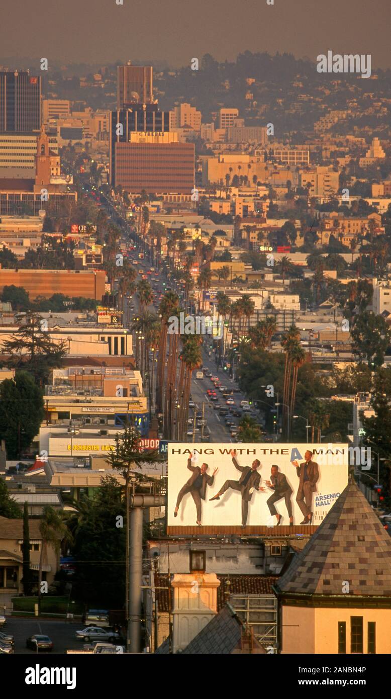 Los angeles sunset 1990s hi-res stock photography and images - Alamy