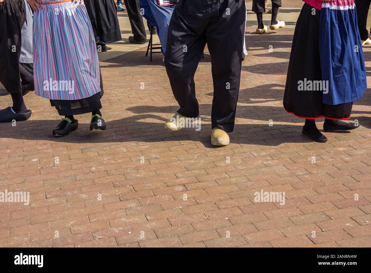 Traditional dutch costume clogs hi-res stock photography and images - Alamy