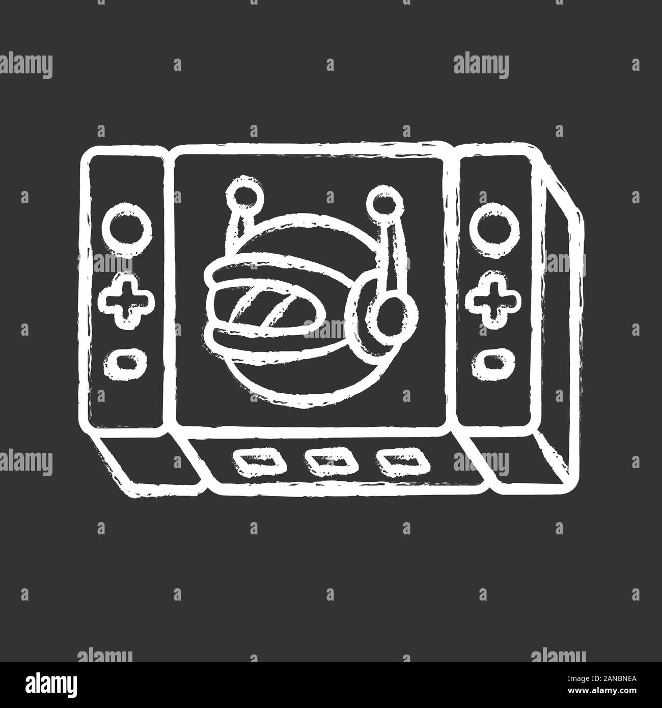 Game Bot Chalk Icon Artificial Intelligence Software Algorithms