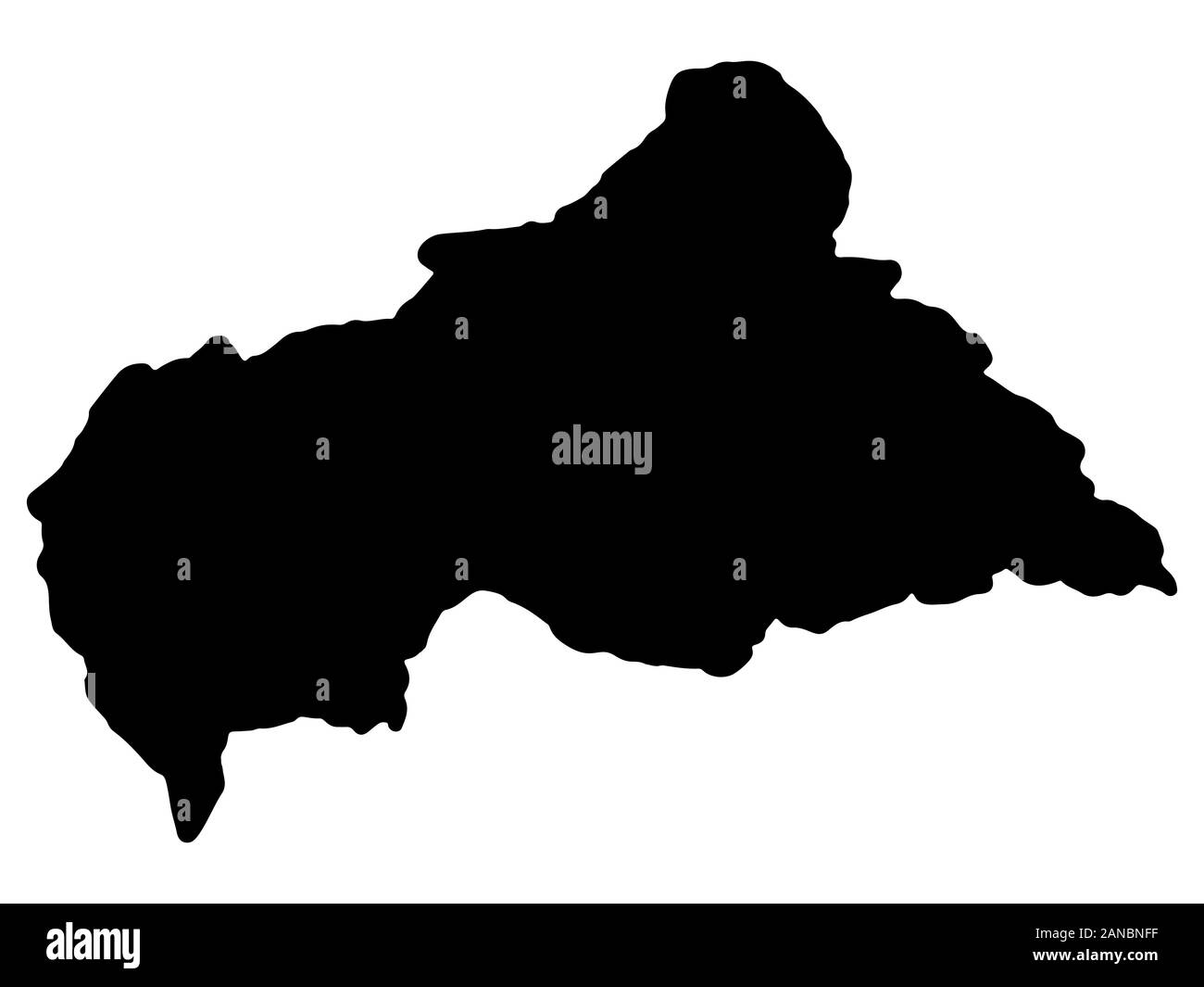 Central African Republic Map Silhouette Vector Stock Vector Image & Art ... Central African Republic Map Silhouette Vector Stock Vector Image & Art ...