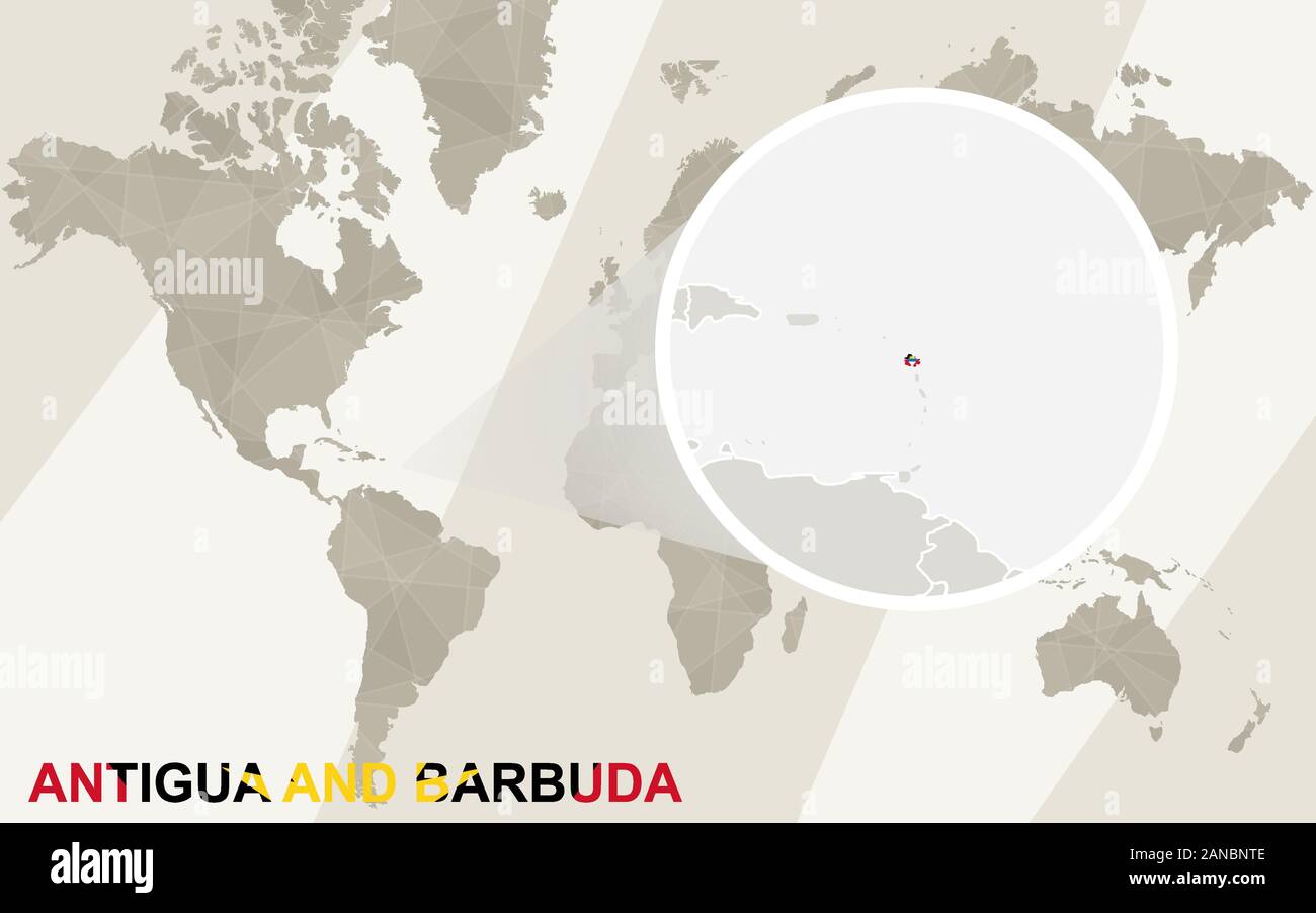 Antigua barbuda antigua island english Stock Vector Images - Alamy