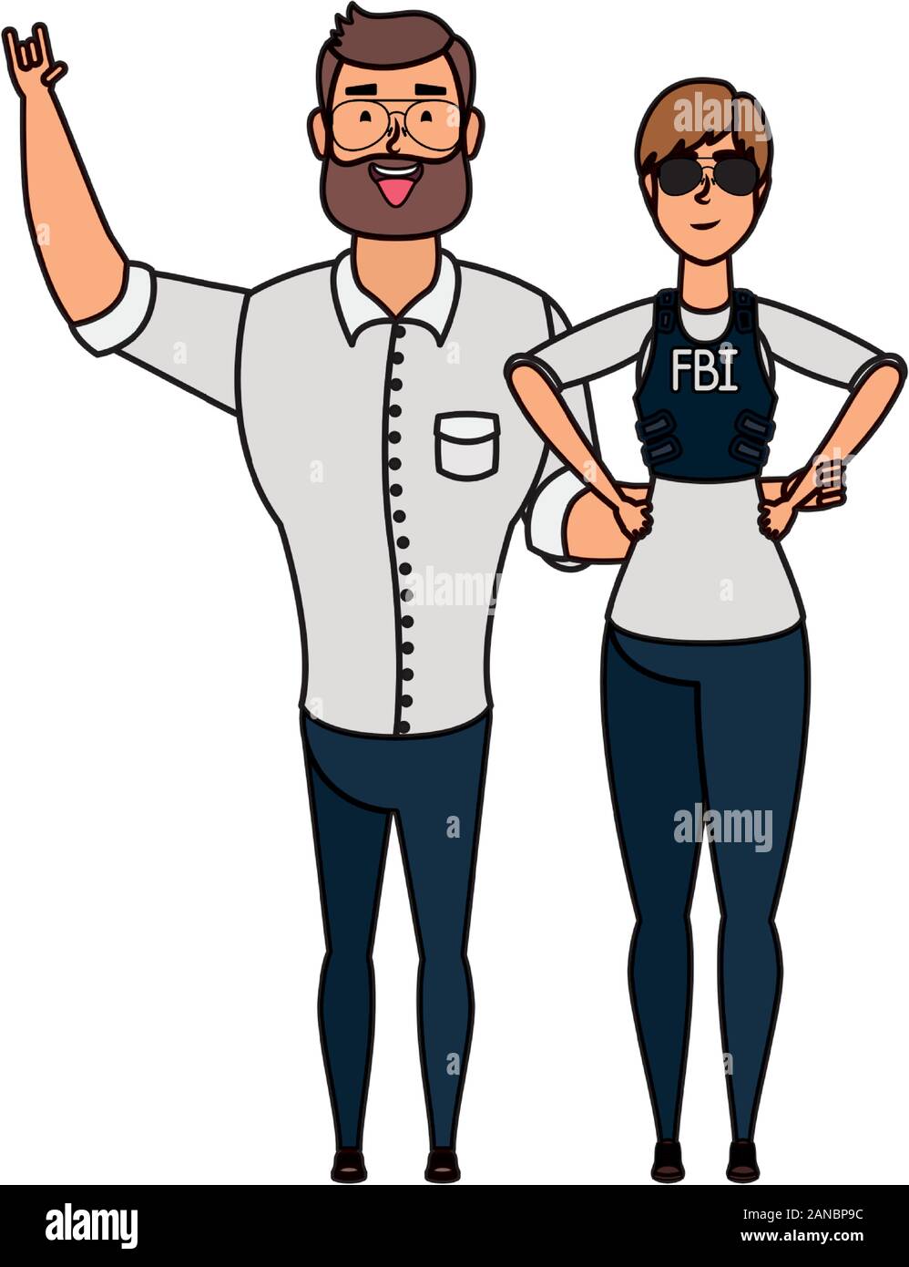Fbi vest hi-res stock photography and images - Alamy