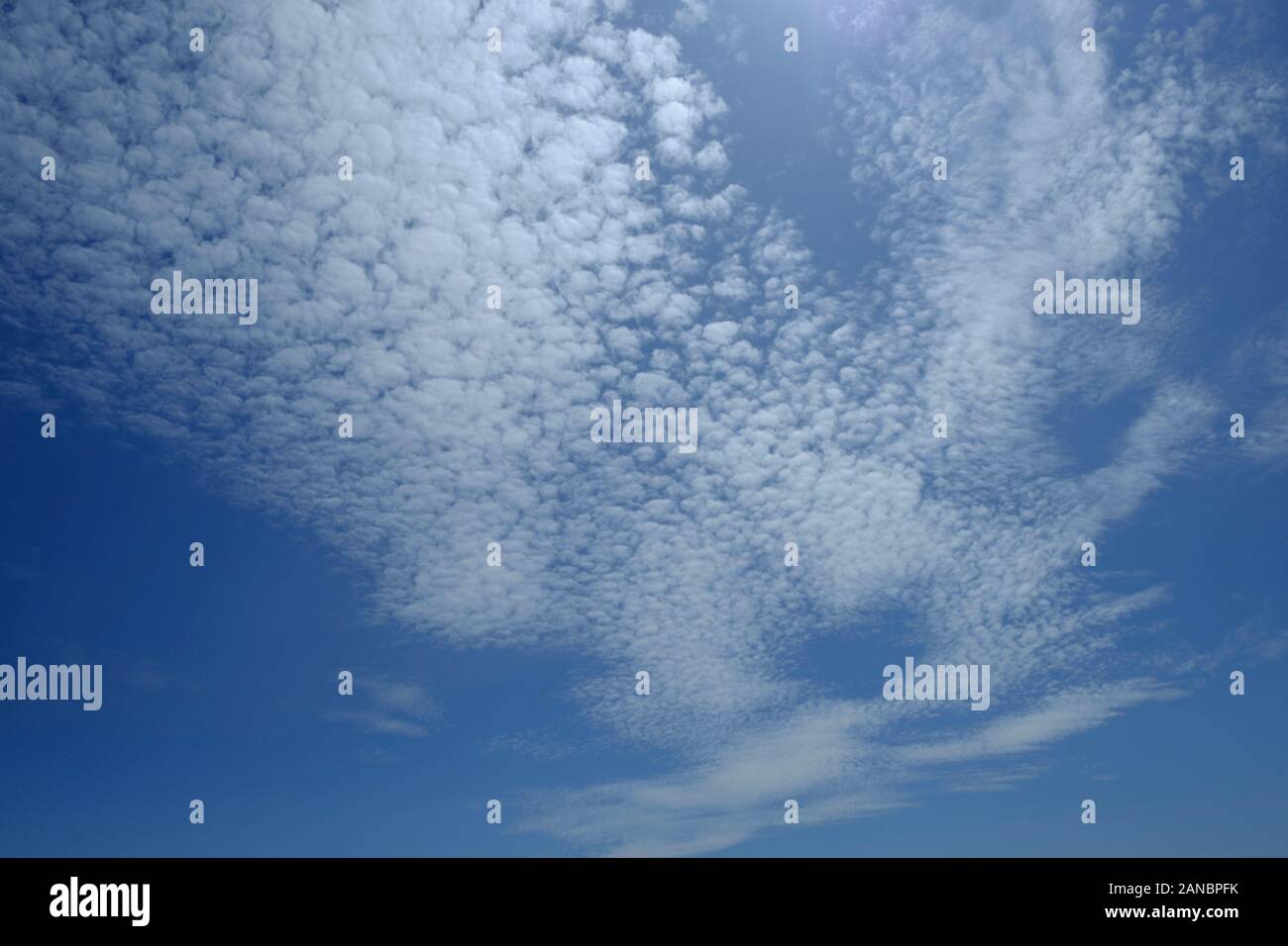 Sky with high clouds Stock Photo - Alamy