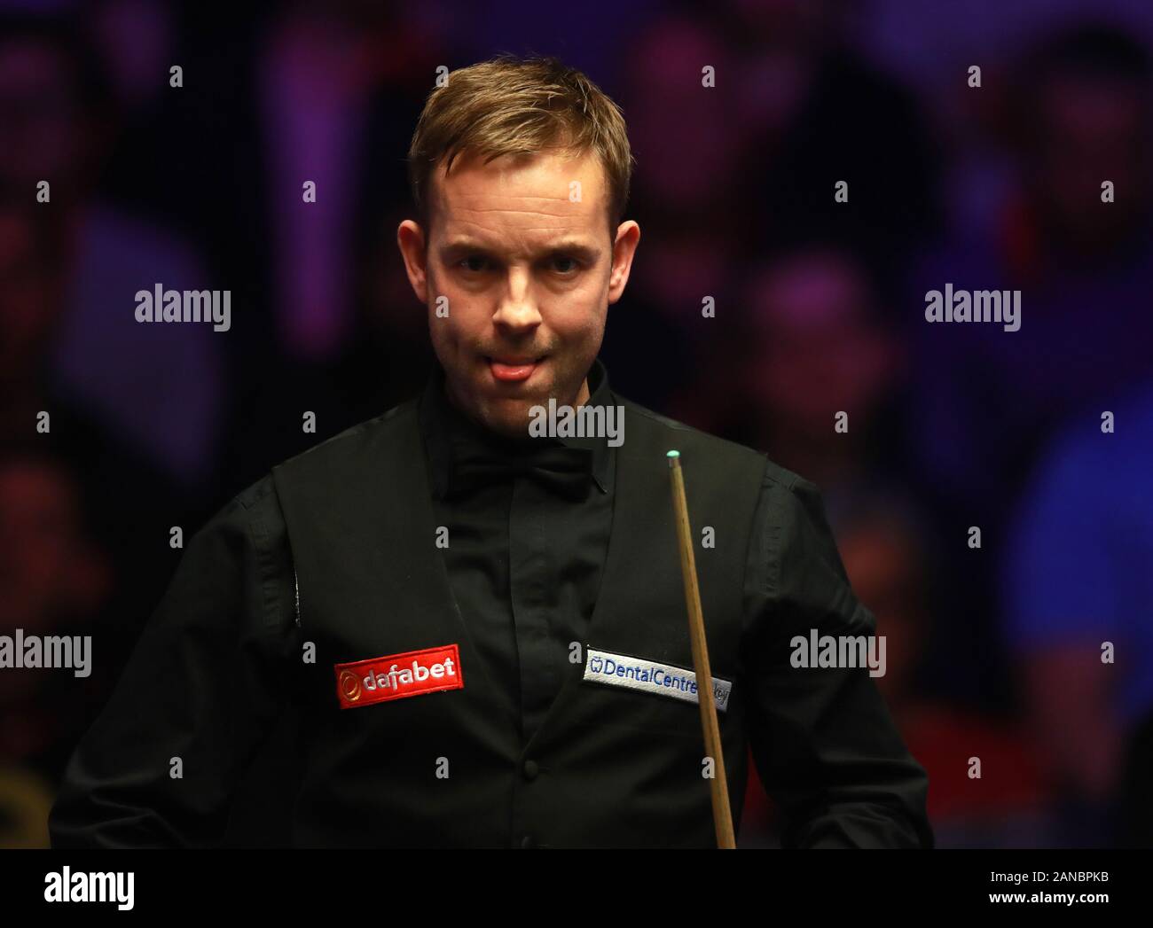 Ali Carter during day five of the 2020 Dafabet Masters at Alexandra ...