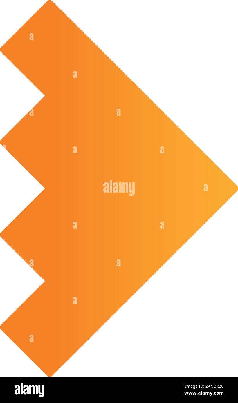 Long side jagged Stock Vector Images - Alamy