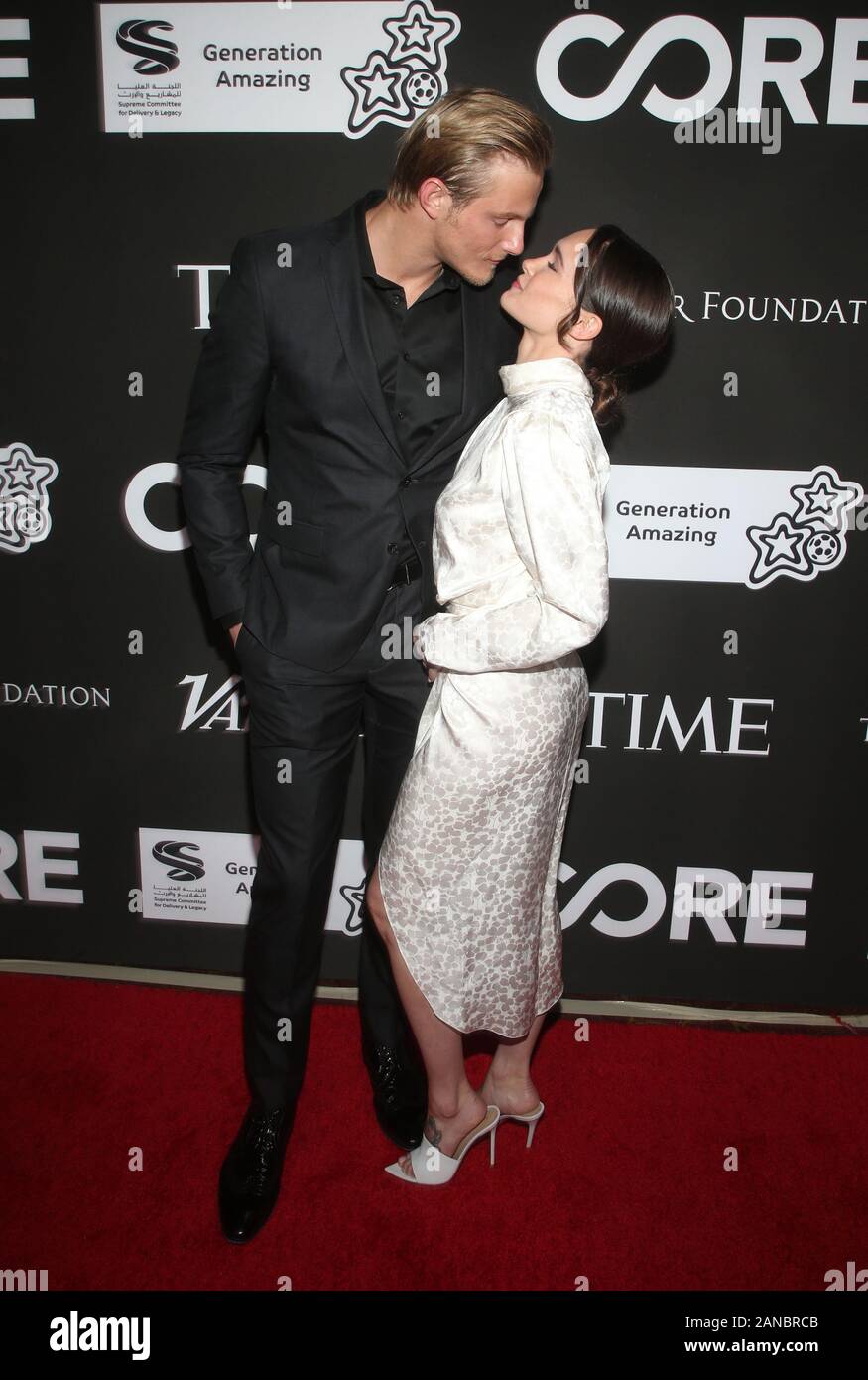 Los Angeles, California, USA. 15th Jan, 2020. Alexander Ludwig, Kristy ...