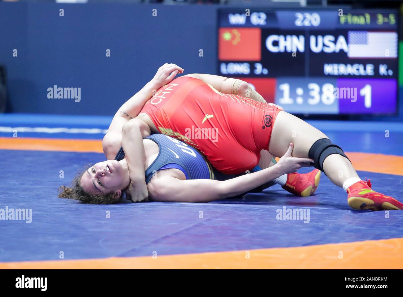 Roma, Italy, 16 Jan 2020, kayla colleen kiyoko miracle (usa) during 1 ...