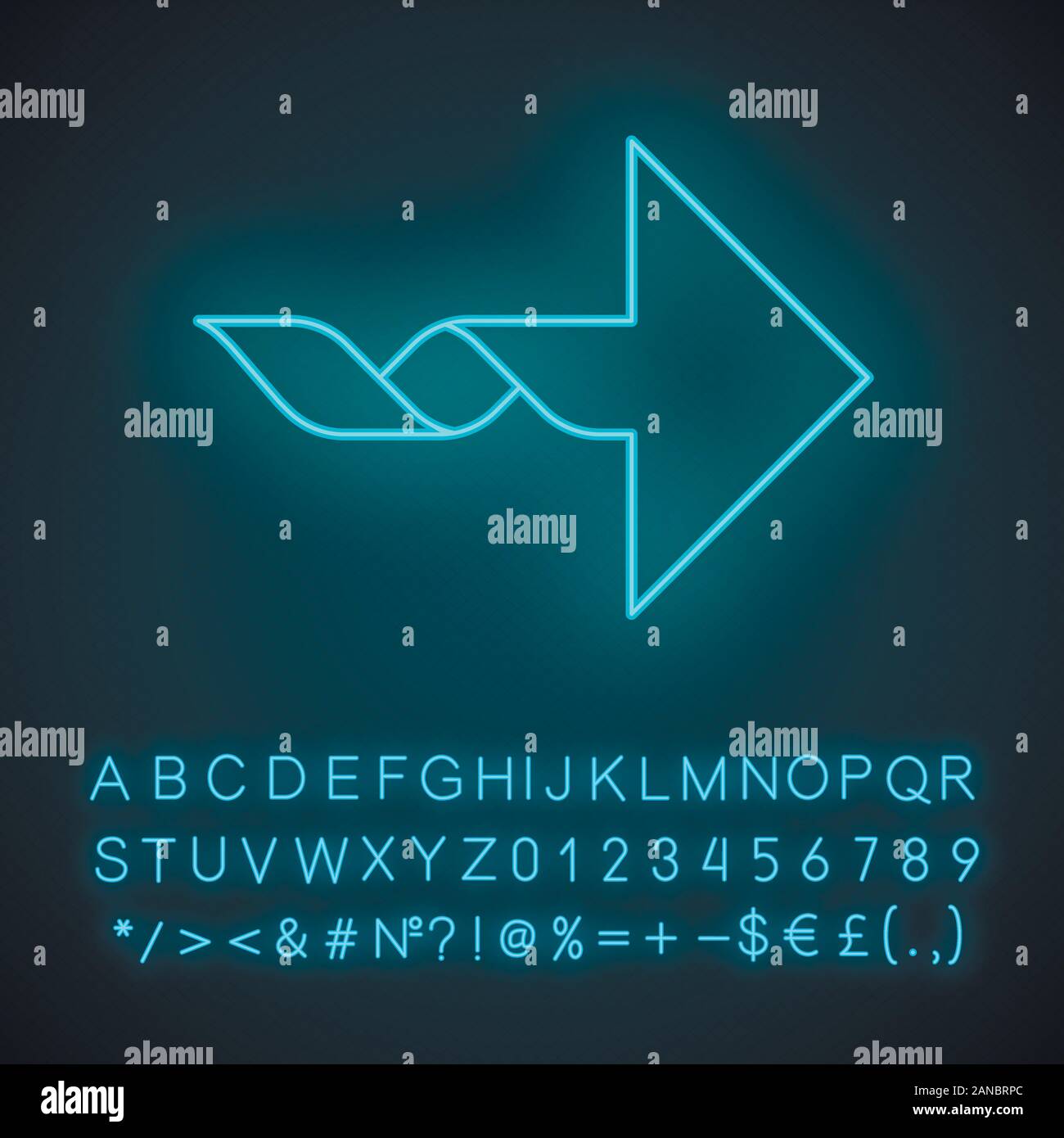 Twisted arrow hi-res stock photography and images - Alamy