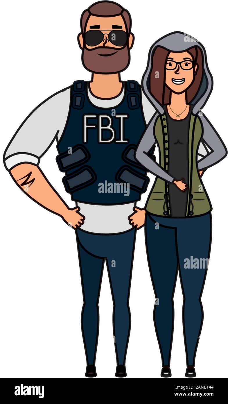 Fbi girl Stock Vector Images - Alamy