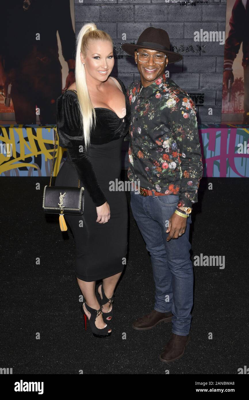 January 14, 2020, Los Angeles, California, USA: AMANDA MOORE (L) and ...