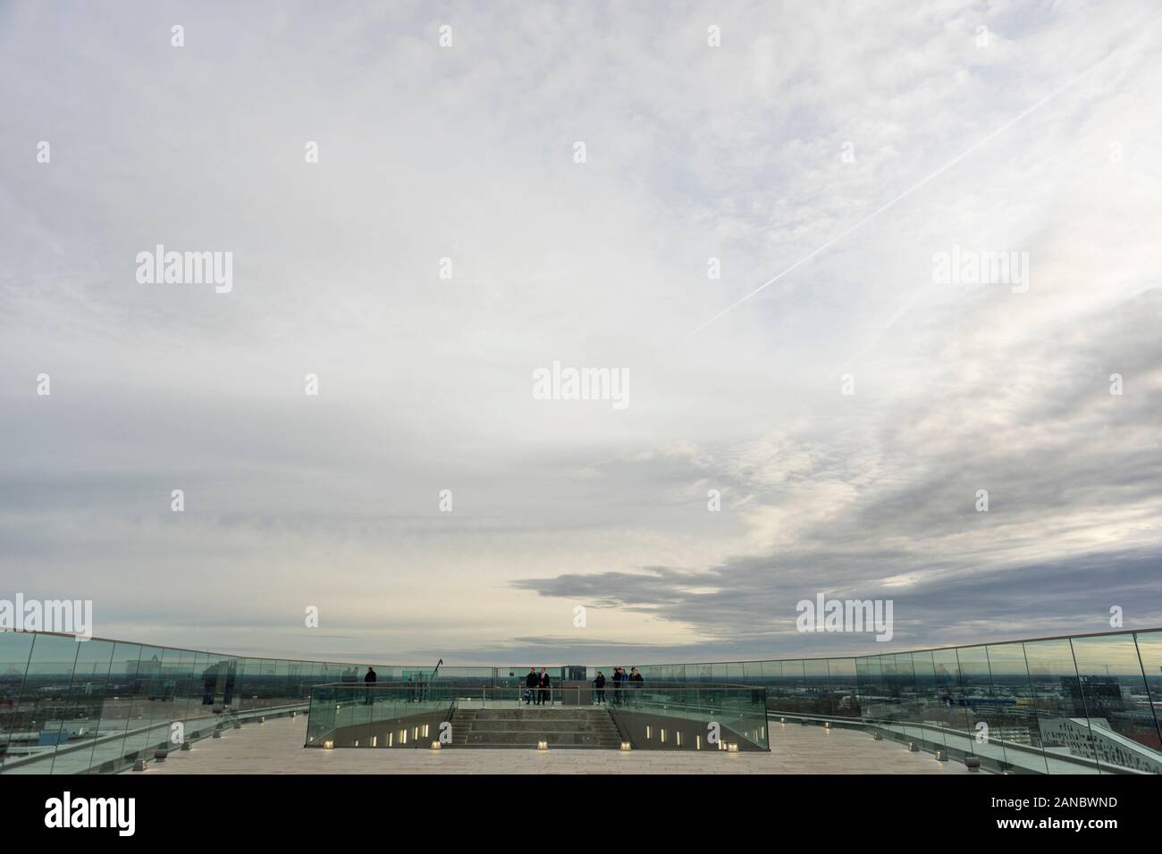 The rooftop of Forum Groningen. The Forum Groningen is a new ...