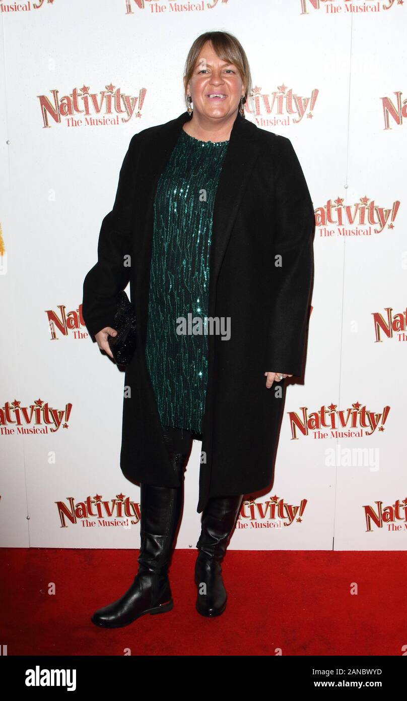 London, UK. Lorraine Stanley at Nativity! The Musical Press Night at ...