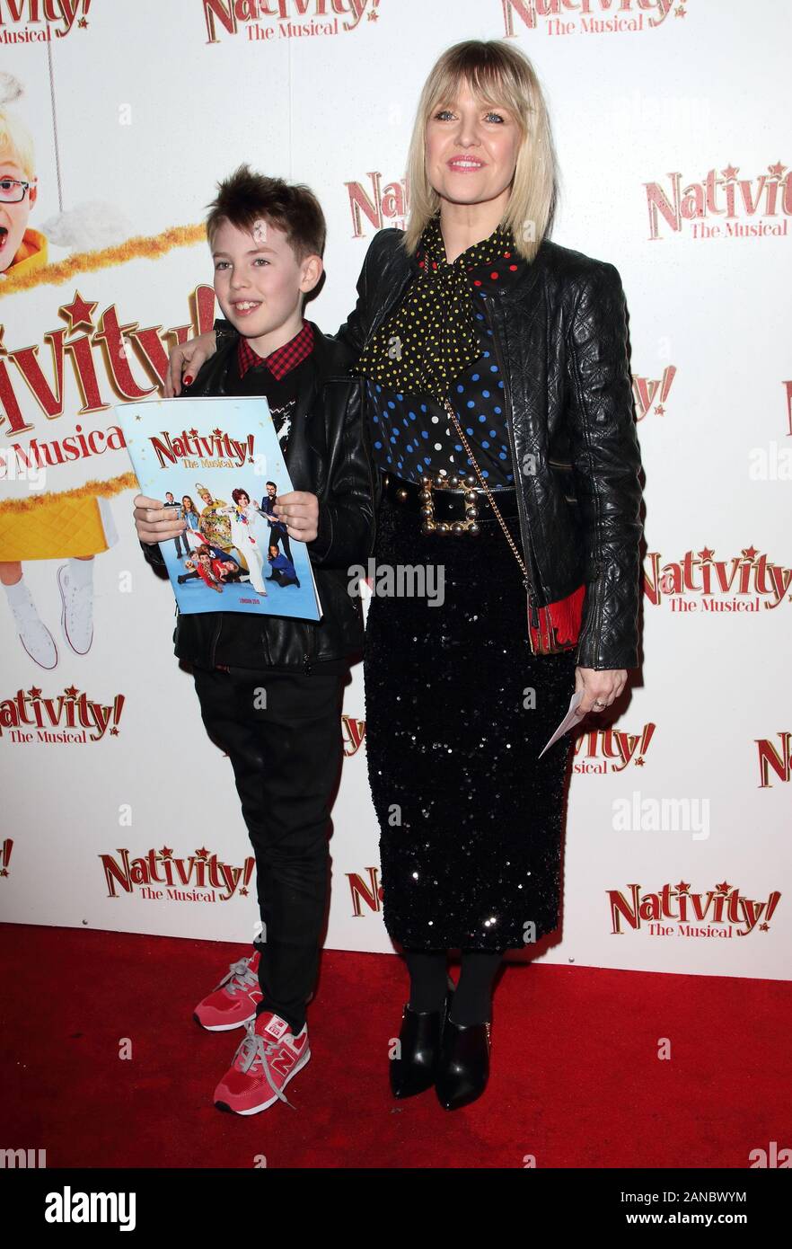 London, UK. Ashley Jensen at Nativity! The Musical Press Night at the ...