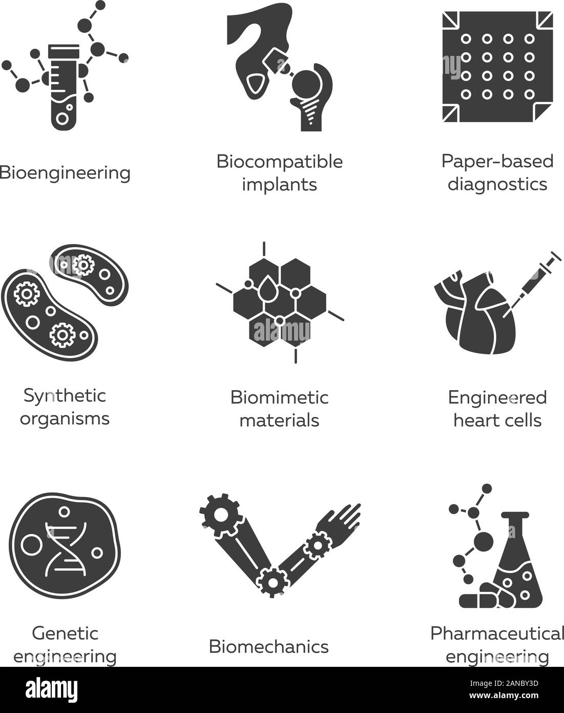 Genetic materials Stock Vector Images - Alamy