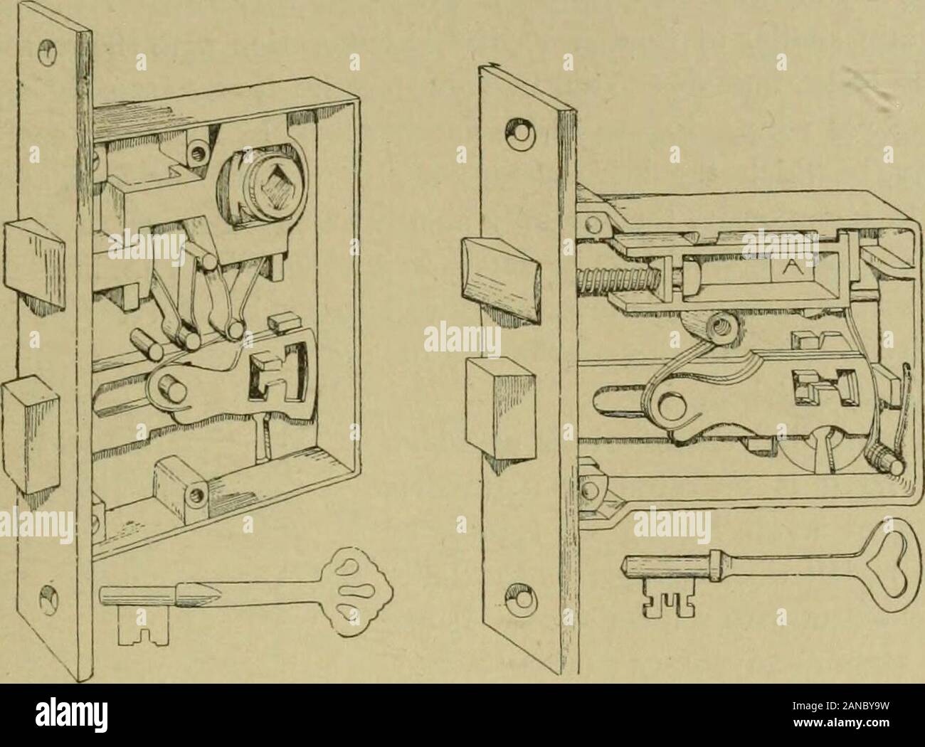 Hand type latch hi-res stock photography and images - Alamy
