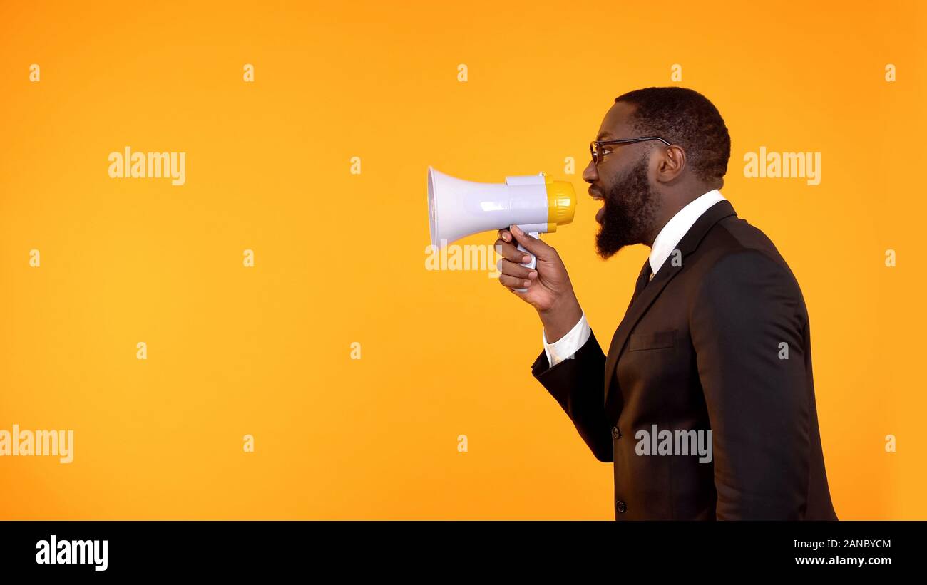 Team manager, shouting hi-res stock photography and images - Alamy