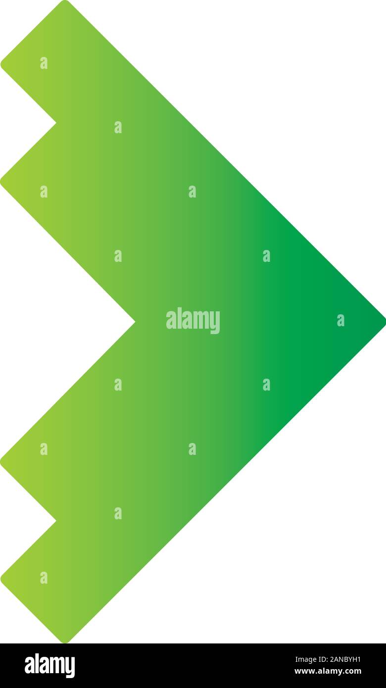 Green Arrow Arrowhead