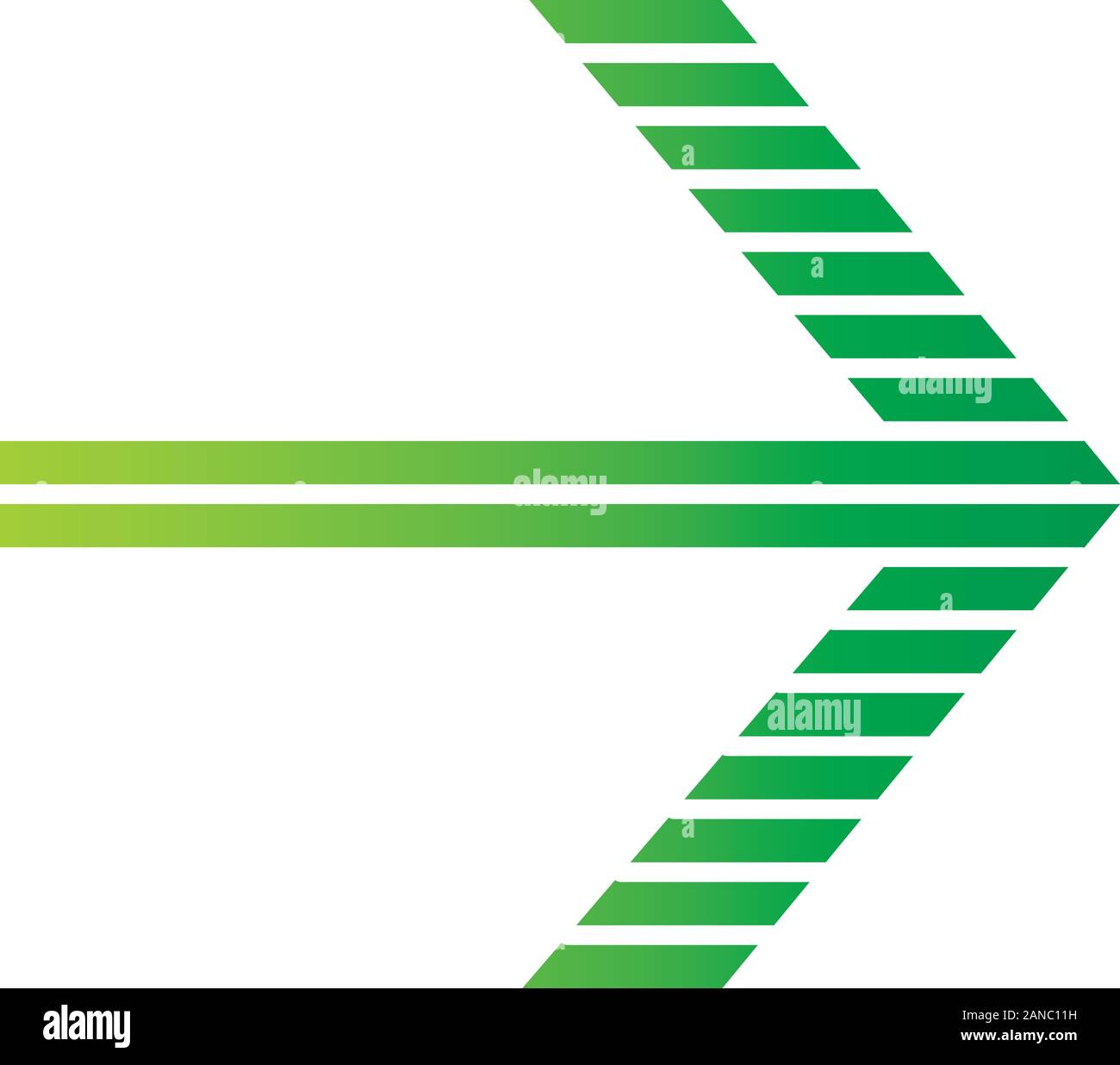 Green Arrow Arrowhead