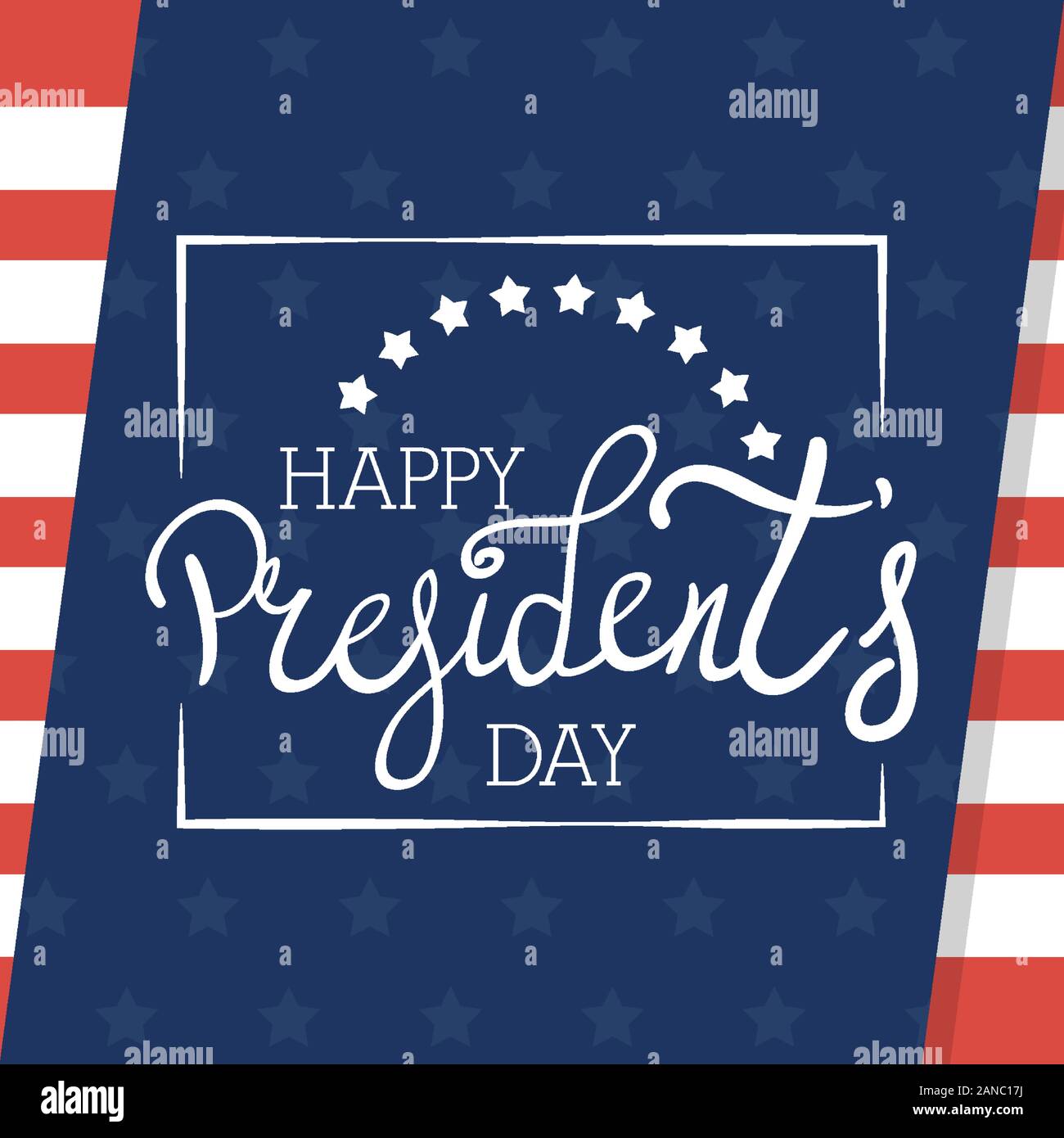 happy presidents day poster with usa flag Stock Vector Image & Art - Alamy