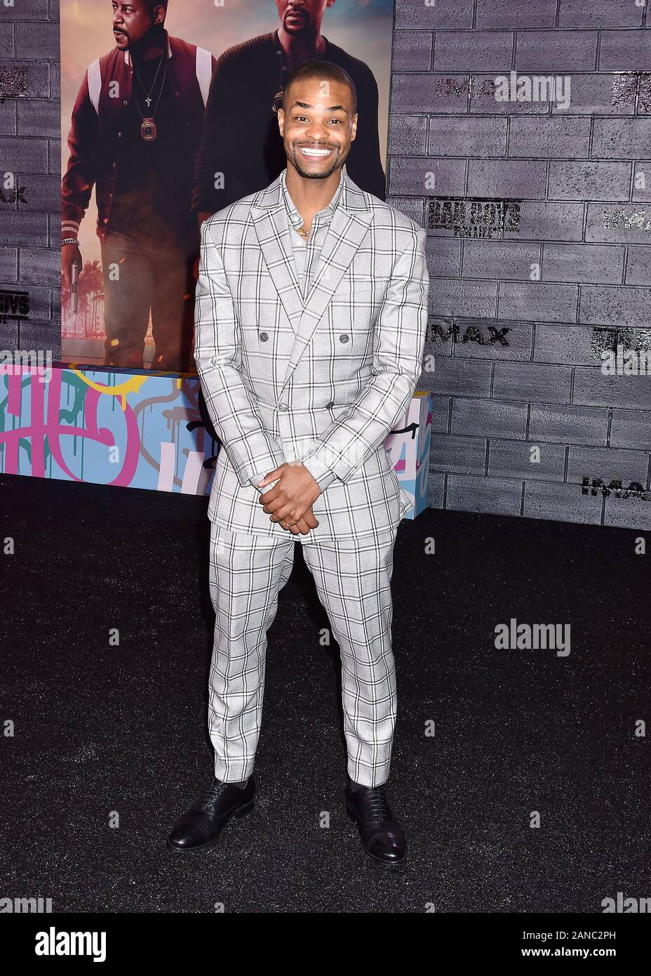 HOLLYWOOD, CA - JANUARY 14: King Bach attends the premiere of Columbia ...