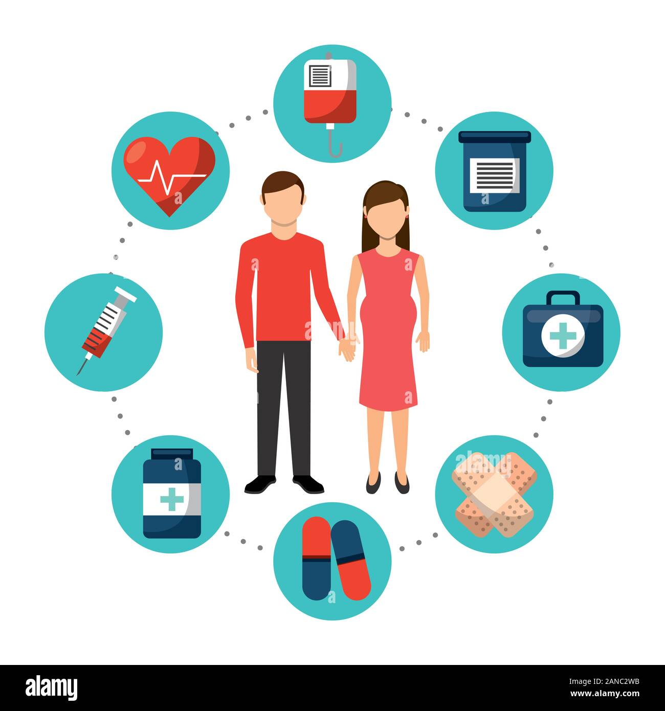 family health care design Stock Vector Image & Art - Alamy