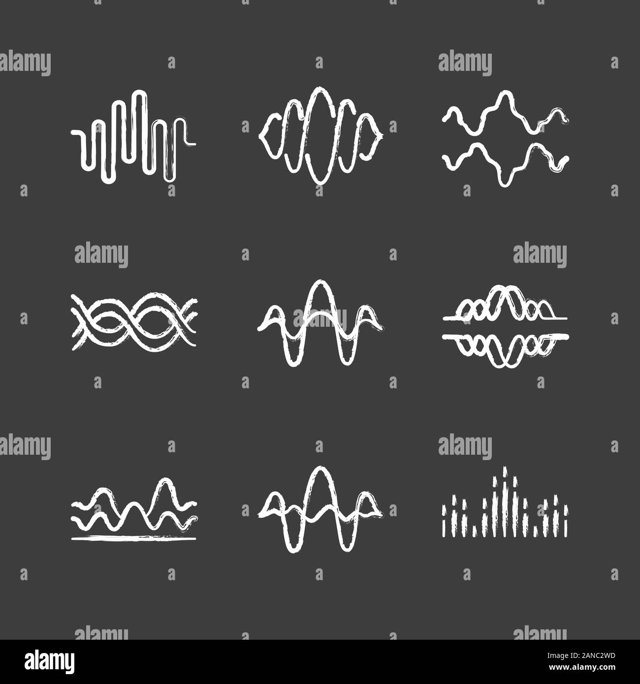Digital waveforms Black and White Stock Photos & Images - Alamy