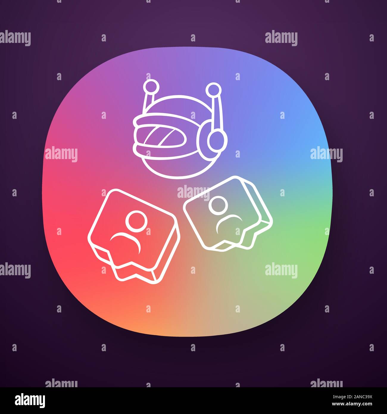Ai generating Stock Vector Images - Alamy