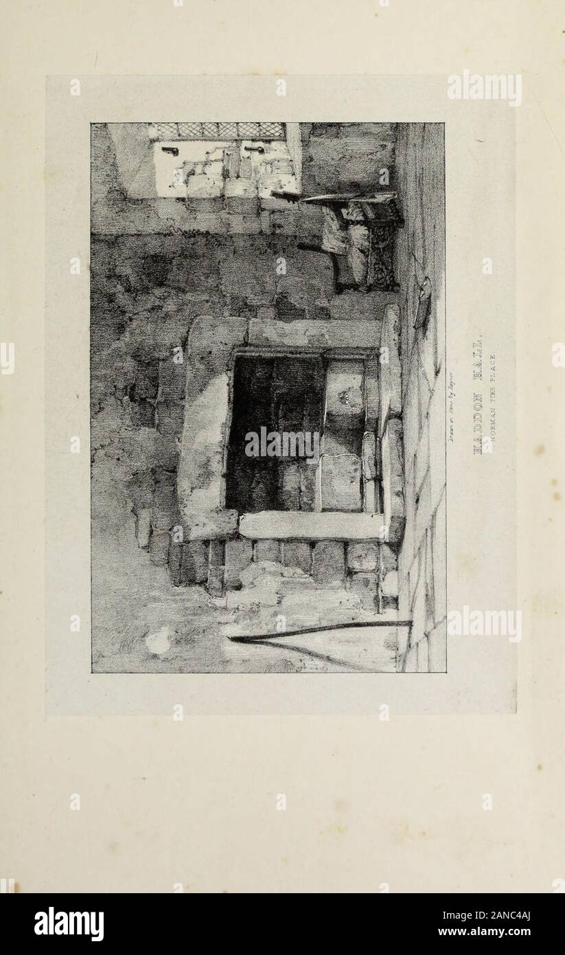 The history and antiquities of Haddon Hall : illustrated by thirty-two ...